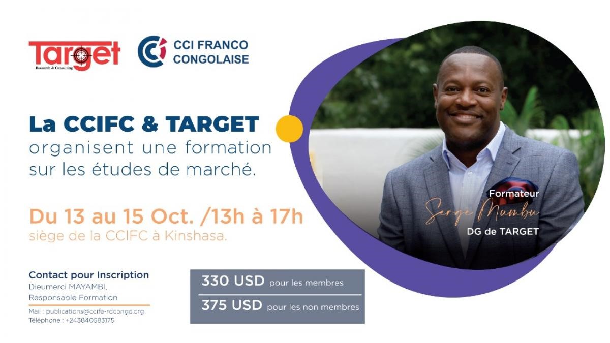 Target et CCIFC: la formation sur les études de marché reportée ...