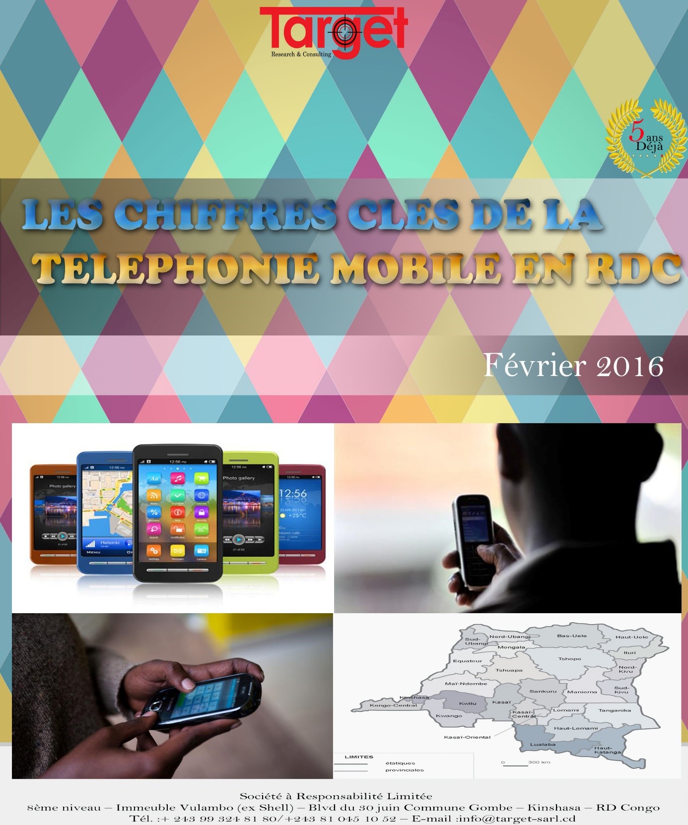 Etude sur la téléphonie mobile en RDC : Target Sarl